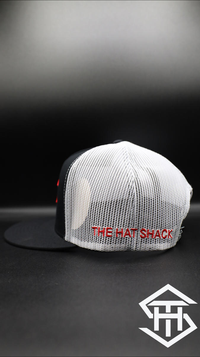 THS SnapBack 17 Black/ Red / White – The Hat Shackk