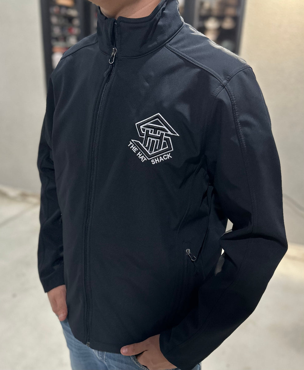 THS Black Soft-shell Jacket – The Hat Shackk