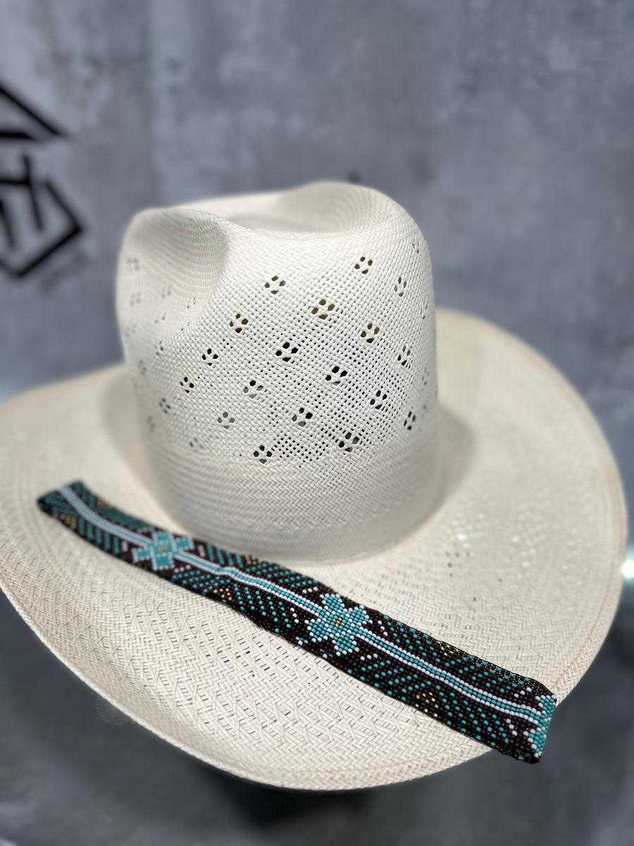 Elastic Beaded Hatband 003. 1” Wide – The Hat Shackk